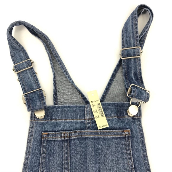 Madewell | Jeans | New Madewell Skinny Overalls Denim Kemp Wash | Poshmark